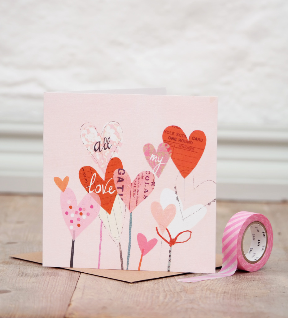 Anna Victoria All My Love Greetings Card - Anna Victoria